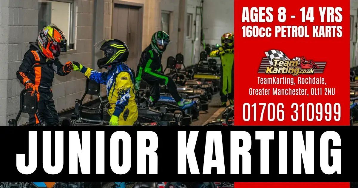 Junior Karting age 8 - 14 years - Team Karting